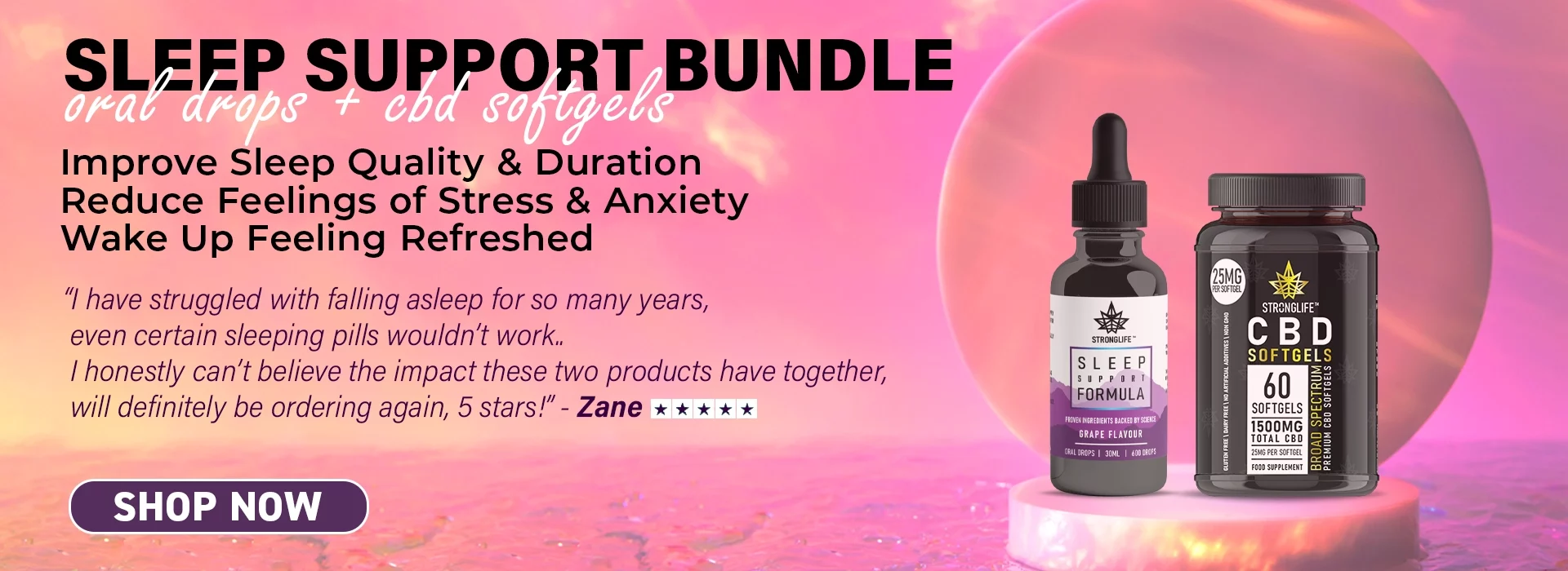 Best Sleep Support Supplements | Stronglife